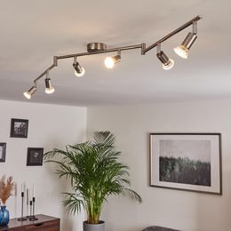 hofstein Oula Deckenleuchte LED Nickel-Matt, 6-flammig