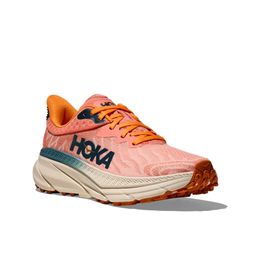 Trailrunningschuh Hoka One One "Challenger 7", Damen, Gr. 36,5, feldspar, birch, Synthetik, Textil, Schuhe