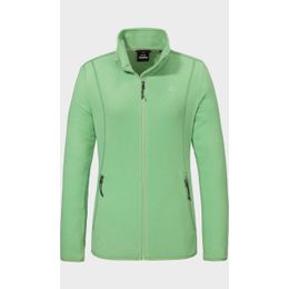 Sch&ouml;ffel Fleecejacke SCH&Ouml;FFEL "Fleece Jk Style Ash WMS", Herren, Gr. 38, 6175, gr&uuml;n, Oberstoff: 100% Polyester, regular fit, hoch geschlossener Ausschnitt, Jacken Fleecejacke