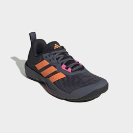Trainingsschuh adidas Performance "RAPIDMOVE 2", Herren, Gr. 43, aurora onix, lucid orange, core schwarz, Textil, Schuhe