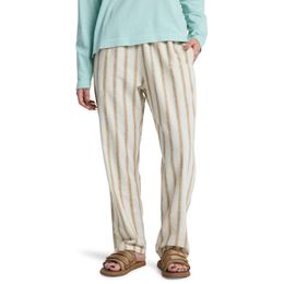 Schlupfhose Quiksilver "Lomas Hemp", Damen, Gr. M, bone wei&szlig; lomas stripe, Obermaterial: 55% Baumwolle, 45% Hanf;, Hosen Schlupfhose