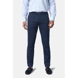 Chinos MEYER "M5 Move 1-6024", Herren, Gr. 34, L&auml;nge 36, marine, 96% Baumwolle, 4% Elasthan, unifarben, regular fit lang, Hosen