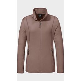Sch&ouml;ffel Fleecejacke SCH&Ouml;FFEL "Fleece Jk Style Ash WMS", Herren, Gr. 36, 3905, braun, Oberstoff: 100% Polyester, regular fit, hoch geschlossener Ausschnitt, Jacken Fleecejacke