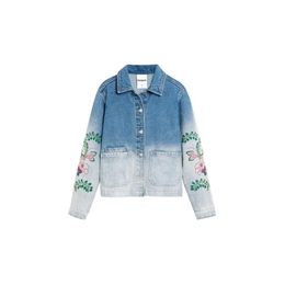 Desigual Between-Season Jacket female Blue size S