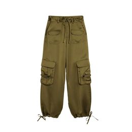 Desigual Cargo Pants female Green size XL