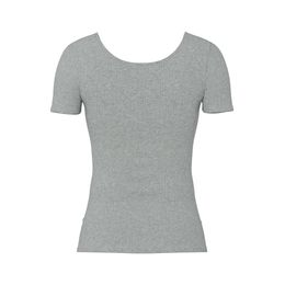 Pieces T-Shirt 'PCKITTE' Damen Gr&ouml;&szlig;e L grau