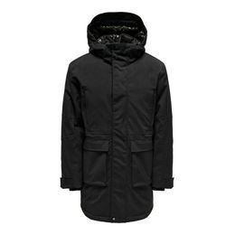 Only & Sons Only & Sons Winter Parka 'ONSPrime' male Black size XS