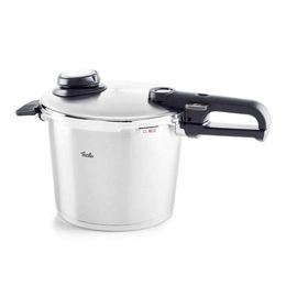 Fissler Schnellkochtopf Vitavit Premium, Silber, Metall, 6,0 L, einstellbare Kochstufen, Kochen, T&ouml;pfe, Schnellkocht&ouml;pfe