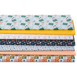 buttinette Patchwork- und Quiltpaket &bdquo;Schulzeit&ldquo;, bunt