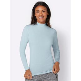 w&auml;schepur w&auml;schepur Damen Langarm Blazershirt, mint, Gr&ouml;&szlig;e 38