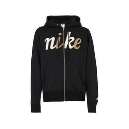 Nike Sportswear Sweatjacke 'CLUB' Herren Gr&ouml;&szlig;e XS creme / senf / schwarz