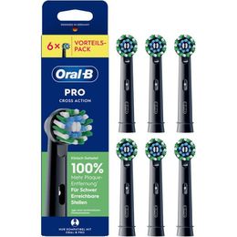 Oral-B Aufsteckb&uuml;rsten PRO CrossAction schwarz