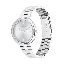 Calvin Klein Uhr Damen Gr&ouml;&szlig;e One Size silber
