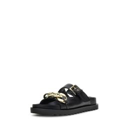 Guess Pantolette 'Fatema' Damen Gr&ouml;&szlig;e 40 gold / schwarz