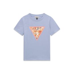 Guess T-Shirt Damen Gr&ouml;&szlig;e S hellblau / orange / dunkelorange / wei&szlig;