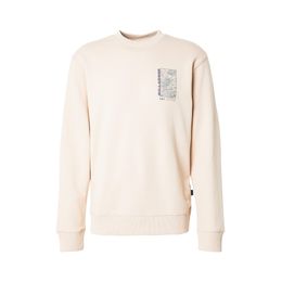 Billabong Sweatshirt 'Compass' Herren Gr&ouml;&szlig;e S sand / dunkelgr&uuml;n / lila