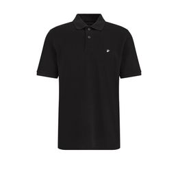 WE Fashion Poloshirt Herren Gr&ouml;&szlig;e L schwarz