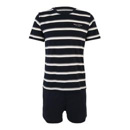 Marc O'Polo Marc O'polo Pyjama Herren Gr&ouml;&szlig;e XXL navy / offwhite