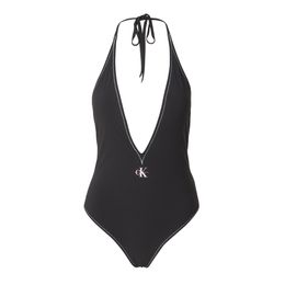 Calvin Klein Swimwear Badeanzug Damen Gr&ouml;&szlig;e M rot / schwarz / wei&szlig;