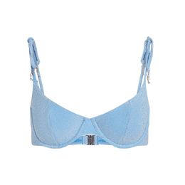 K by KARL LAGERFELD Karl Lagerfeld Bikinitop Damen Gr&ouml;&szlig;e 70 hellblau