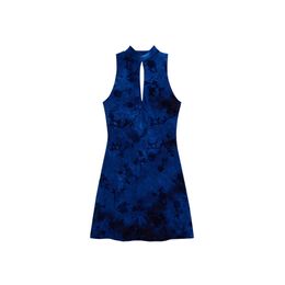 Desigual Kleid 'Night Garden' Damen Gr&ouml;&szlig;e 40 blau / nachtblau Winterkleid