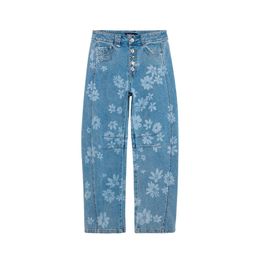 Desigual Jeans Damen Gr&ouml;&szlig;e 25/26 blau / wei&szlig;