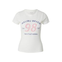 Hollister T-Shirt Damen Gr&ouml;&szlig;e S saphir / rosa / wei&szlig;