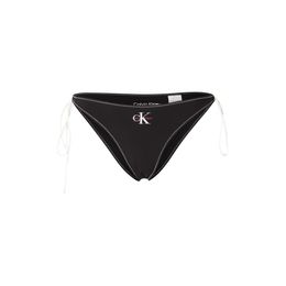 Calvin Klein Swimwear Bikinihose Damen Gr&ouml;&szlig;e L schwarz / wei&szlig;
