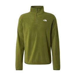The North Face Sportpullover 'GLACIER' Herren Gr&ouml;&szlig;e S oliv / wei&szlig;
