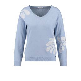 Key Largo Pullover 'Cruise' Damen Gr&ouml;&szlig;e XS pastellblau / wei&szlig;