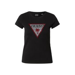 Guess T-Shirt Damen Gr&ouml;&szlig;e M merlot / schwarz / silber