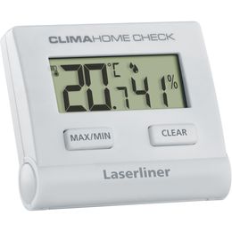 Laserliner Digitales Hygrometer 'ClimaHome-Check' wei&szlig; inklusive Batterie
