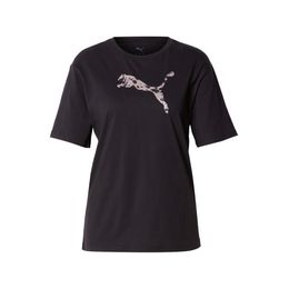 Puma Funktionsshirt 'ESS' Damen Gr&ouml;&szlig;e S grau / schwarz