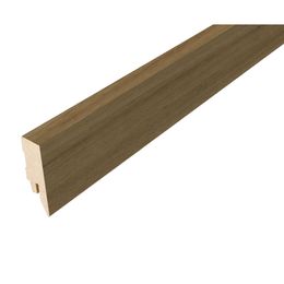 Kosche Clip-Sockelleiste Eiche Valora gerade 2400 x 58 x 16 mm