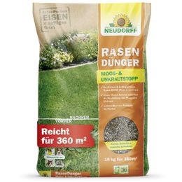 Neudorff RasenD&uuml;nger Moos- & UnkrautStopp 18 kg
