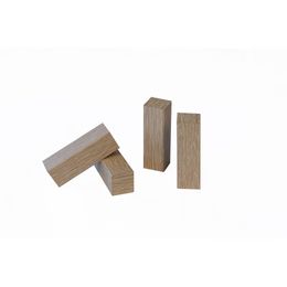 Kosche Eckholz Eiche Nova 19 x 19 x 60 mm, 4 St&uuml;ck