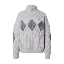 TWINSET Pullover Damen Gr&ouml;&szlig;e XS hellgrau / dunkelgrau