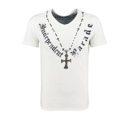 Key Largo T-Shirt 'Independent' Herren Gr&ouml;&szlig;e XL wei&szlig;