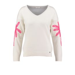 Key Largo Pullover ' Pacific' Damen Gr&ouml;&szlig;e XS creme / pink