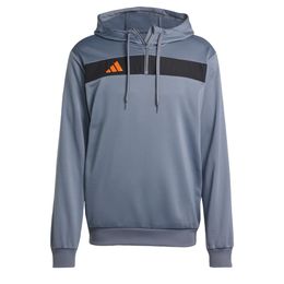 adidas Performance Sportsweatshirt 'Tiro 25 Essentials' Herren Gr&ouml;&szlig;e XXL saphir / dunkelorange / schwarz