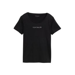 Tom Tailor T-Shirt Damen Gr&ouml;&szlig;e XXL schwarz / silber