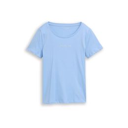 Tom Tailor T-Shirt Damen Gr&ouml;&szlig;e XL himmelblau