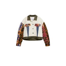 Desigual Jacke 'M. Christian Lacroix' Damen Gr&ouml;&szlig;e S mischfarben / naturwei&szlig;