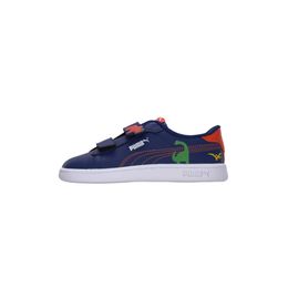 Puma Sneaker 'Smash 3.0 Dino' Jungen Gr&ouml;&szlig;e 26 dunkelblau / gr&uuml;n / hummer / wei&szlig;
