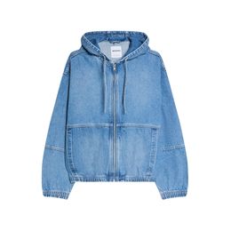 Bershka Jacke Herren Gr&ouml;&szlig;e M nude / blue denim / hellblau