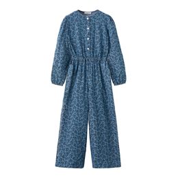Mango Kids Jumpsuit 'INNA' M&auml;dchen Gr&ouml;&szlig;e 146 blue denim / schwarz