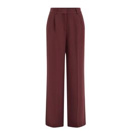 WE Fashion Hose Damen Gr&ouml;&szlig;e 44 dunkelrot