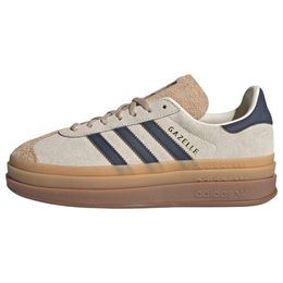 adidas originals Sneaker 'Gazelle Bold' Damen Gr&ouml;&szlig;e 39/39.5 beige / nachtblau / offwhite