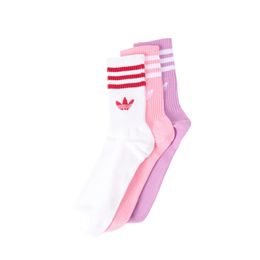 adidas originals Socken Damen Gr&ouml;&szlig;e 40/42 lavendel / rosa / blutrot / wei&szlig;