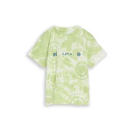 Tom Tailor T-Shirt Jungen Gr&ouml;&szlig;e 128/134 hellgr&uuml;n / offwhite